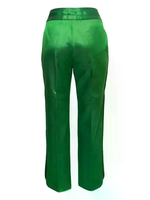 Dior Satin Button-fastening Trousers