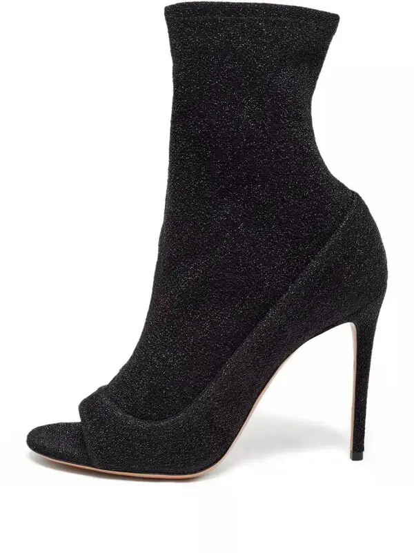 AQUAZZURA 110mm Glitter-detailing Boots