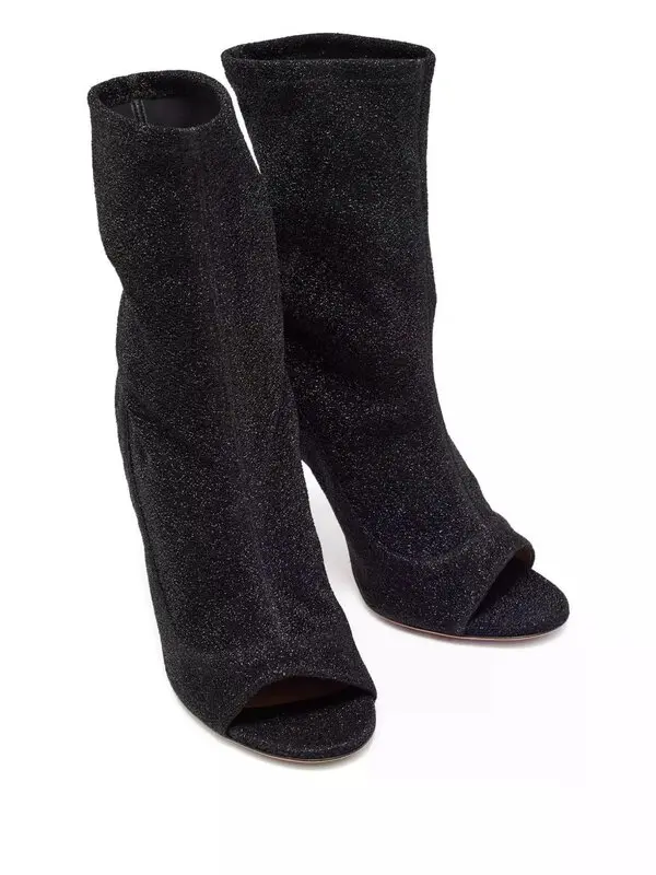 AQUAZZURA 110mm Glitter-detailing Boots