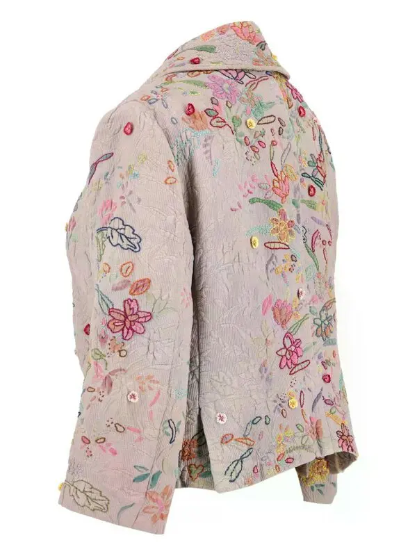 Aspesi Floral-embroidered Blazer