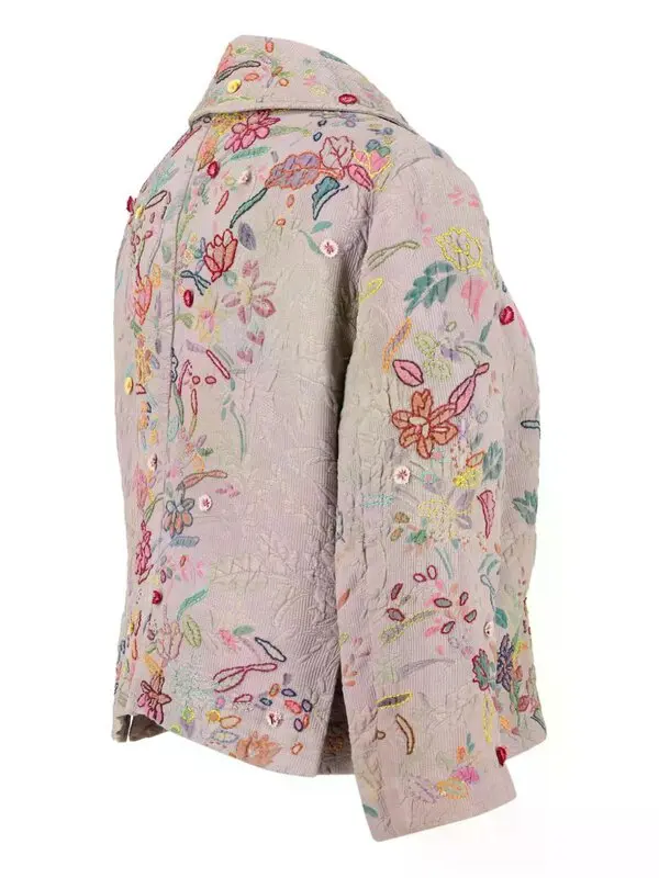 Aspesi Floral-embroidered Blazer