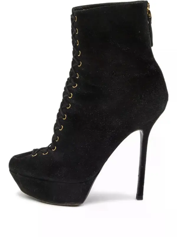 SERGIO ROSSI 150mm Leather Boots