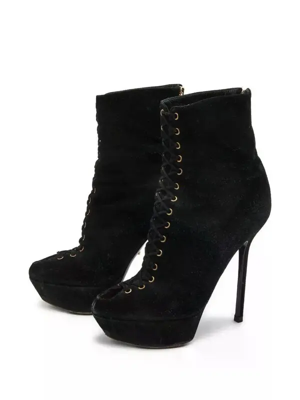 SERGIO ROSSI 150mm Leather Boots