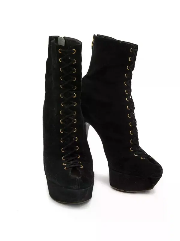 SERGIO ROSSI 150mm Leather Boots