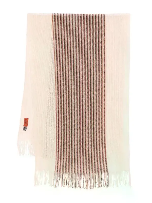 Missoni 2000s Striped Scarf - Pink