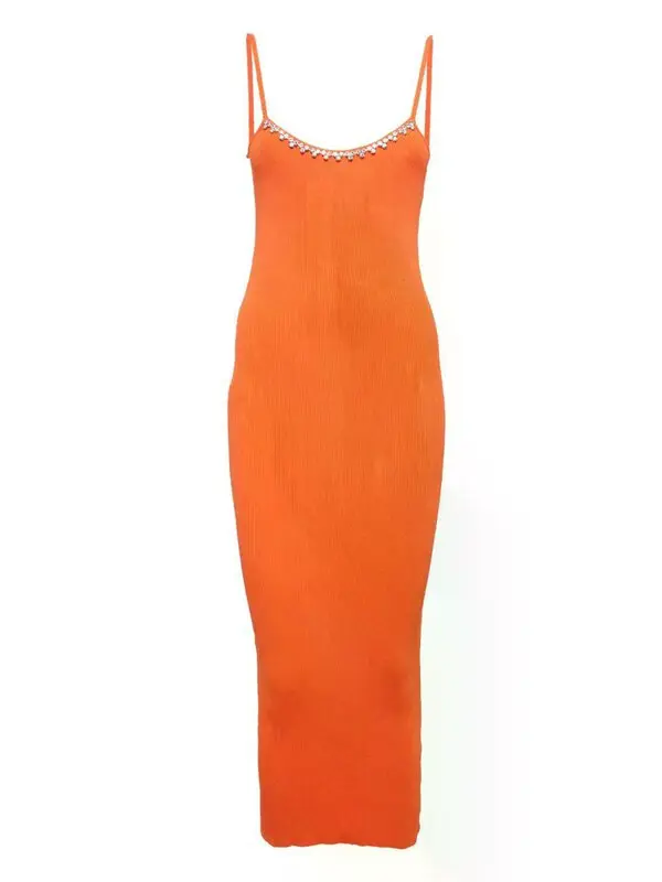 AREA Crystal-embellished Dress
