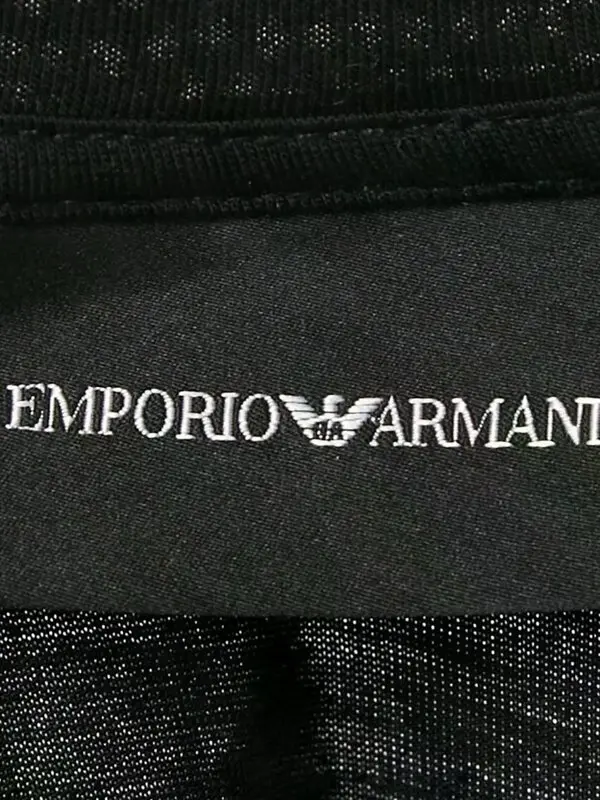 Emporio Armani Logo-embroidered T-shirt