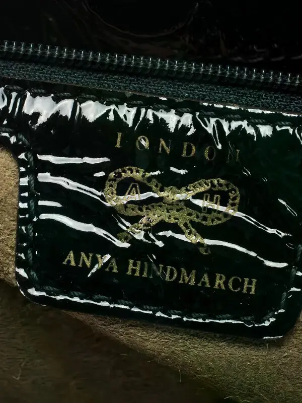 ANYA HINDMARCH Patent Leather Tote Bag