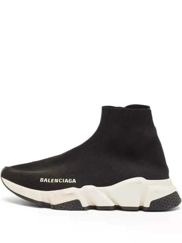 Balenciaga Speed Knit Sock-style Sneakers - Black