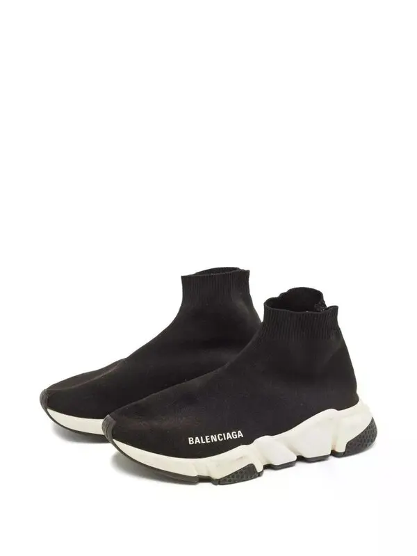 Balenciaga Speed Knit Sock-style Sneakers - Black