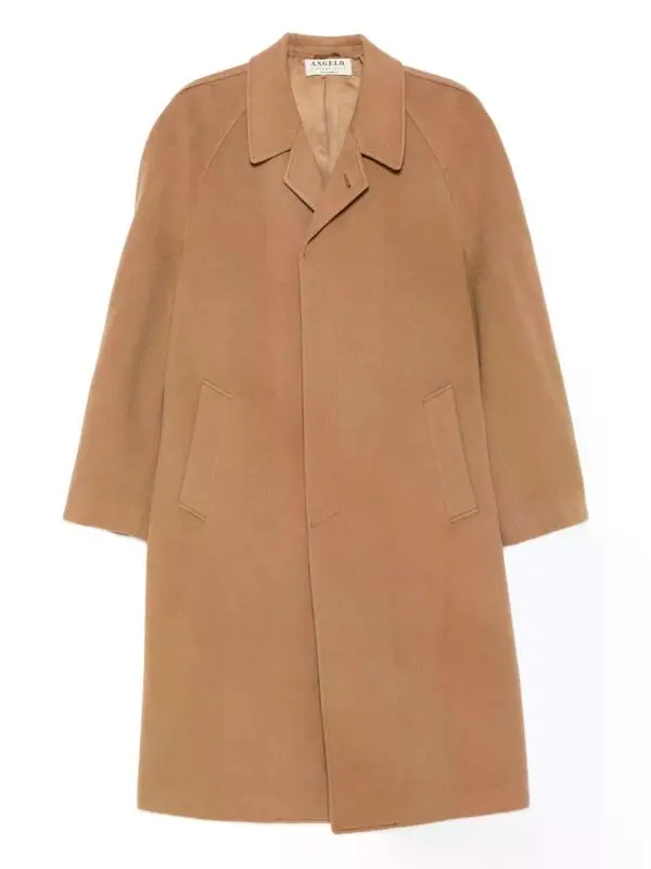 A.N.G.E.L.O. VINTAGE CULT 1990s Single-breasted Wool Coat - Brown