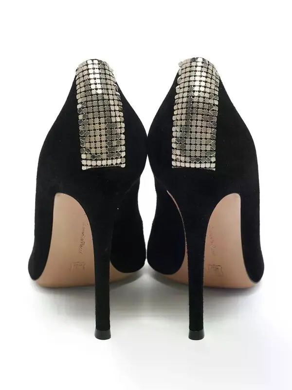 GIANVITO ROSSI Crystal-embellished Pointed-toe Pumps