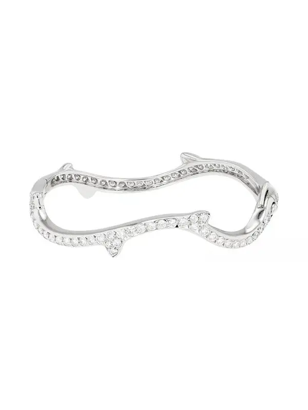 Dior Bois De Rose Diamond Bracelet - Silver