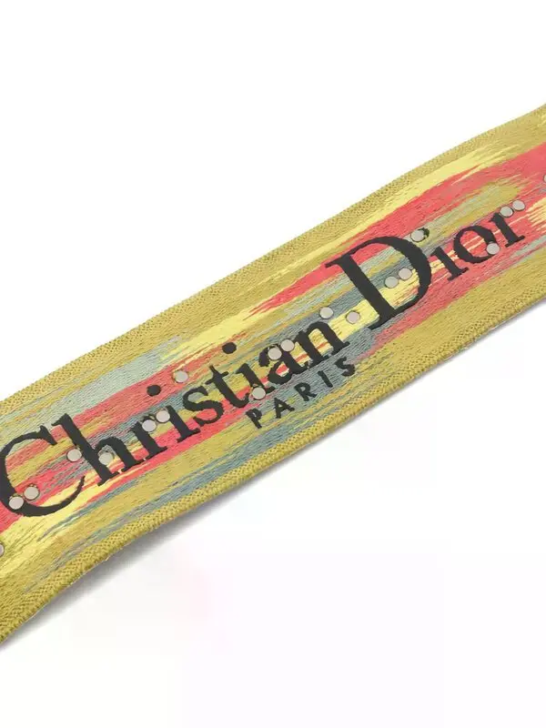 Dior Medallion Embroidered Shoulder Strap