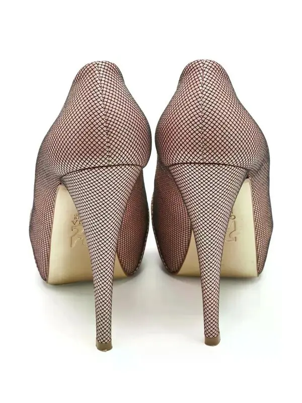 GINA 125mm Knot-embellished Heeled Pumps - Pink