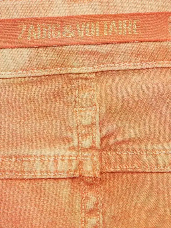 Zadig&Voltaire Zip-hem Five-pocket Jeans