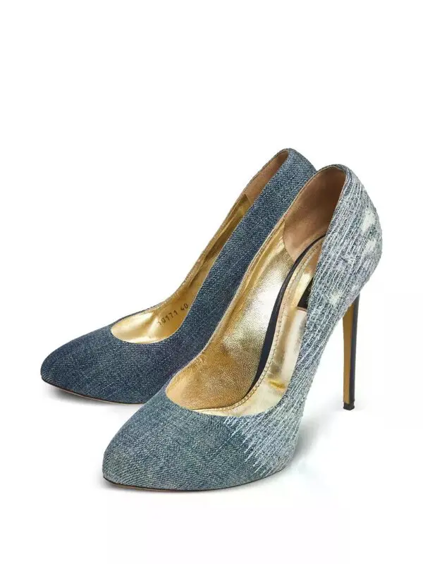 Dolce & Gabbana 130mm Denim Pumps