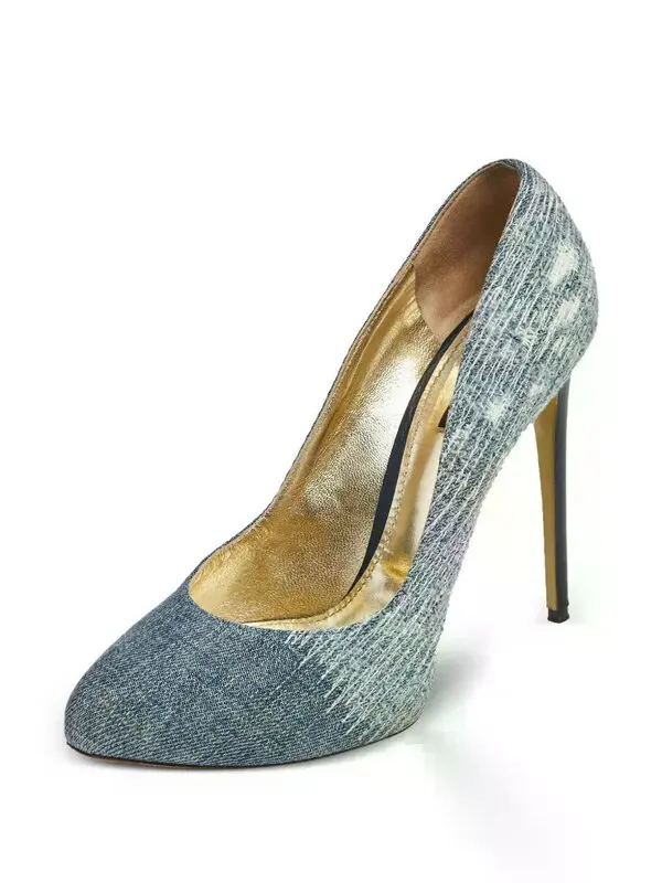 Dolce & Gabbana 130mm Denim Pumps