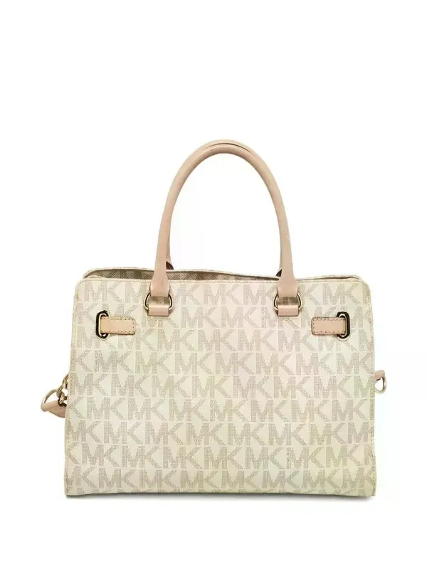 Michael Kors Monogram Leather Tote