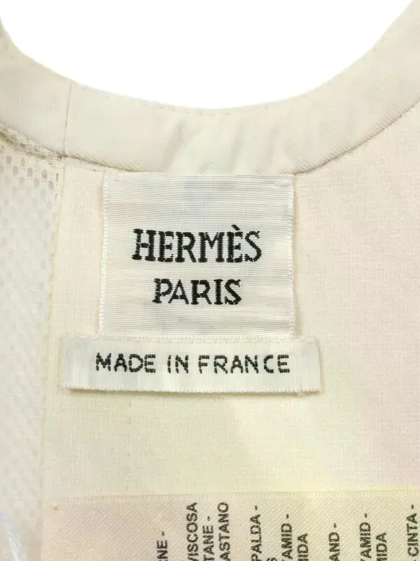 Hermès 2010s Zip-up Mesh Vest