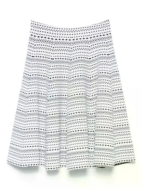 Alaïa 2000s Knitted Midi Skirt