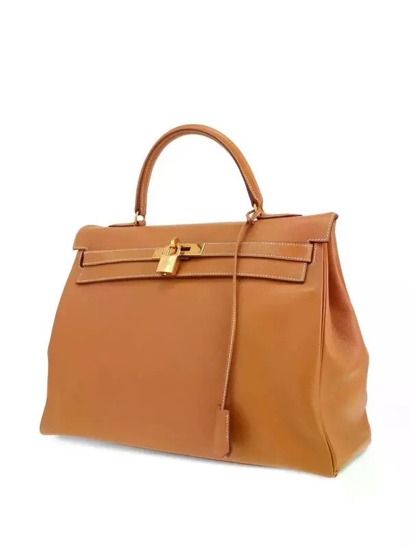 Hermès 1995 Kelly 35 Handbag - Brown