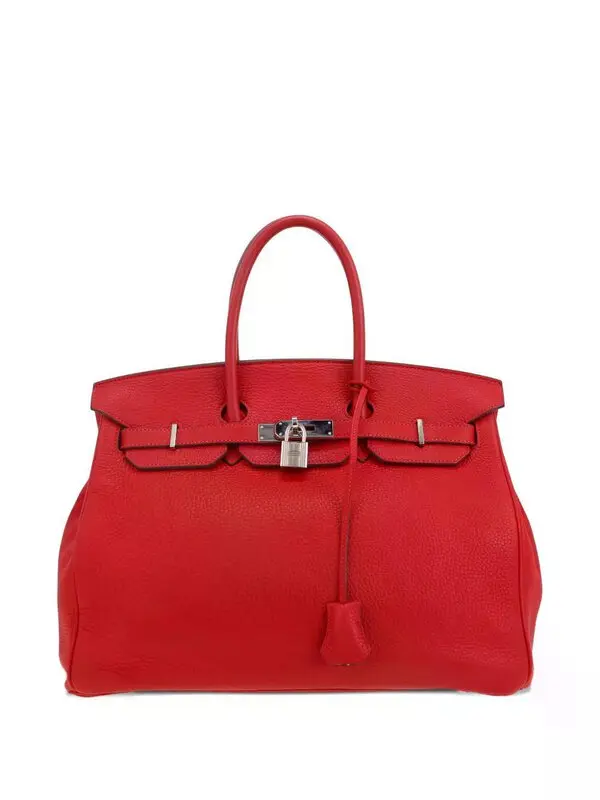 Hermès Birkin 35 Handbag - Red