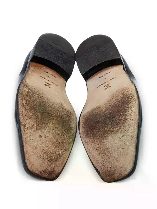 LOUIS VUITTON Leather Oxford Shoes
