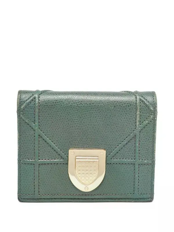 Dior Diorama Wallet - Green
