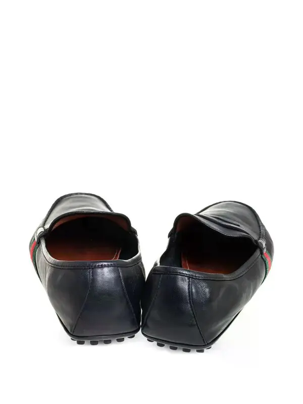 Gucci Web-trimmed Loafers