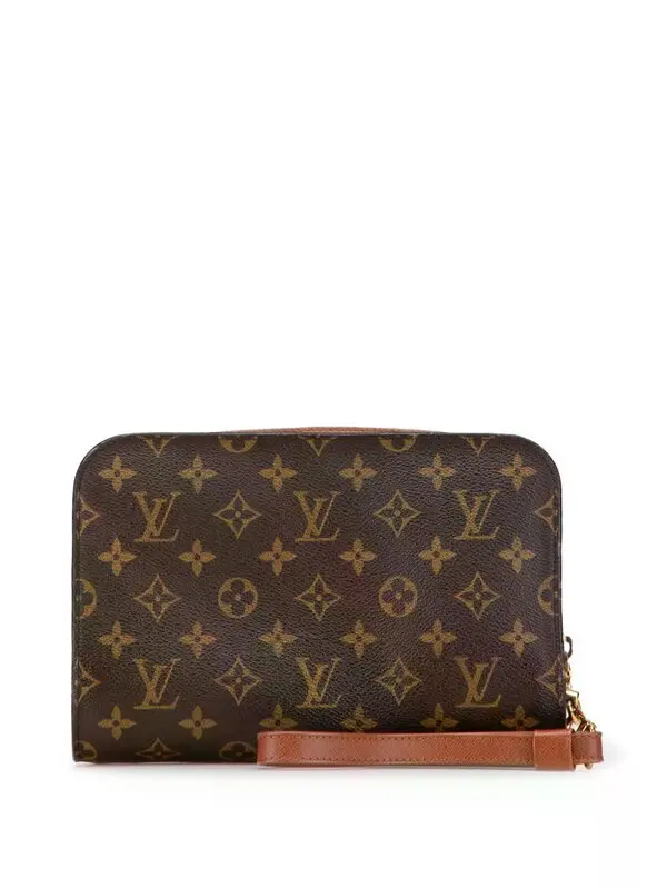 LOUIS VUITTON 1998 Monogram Orsay Clutch