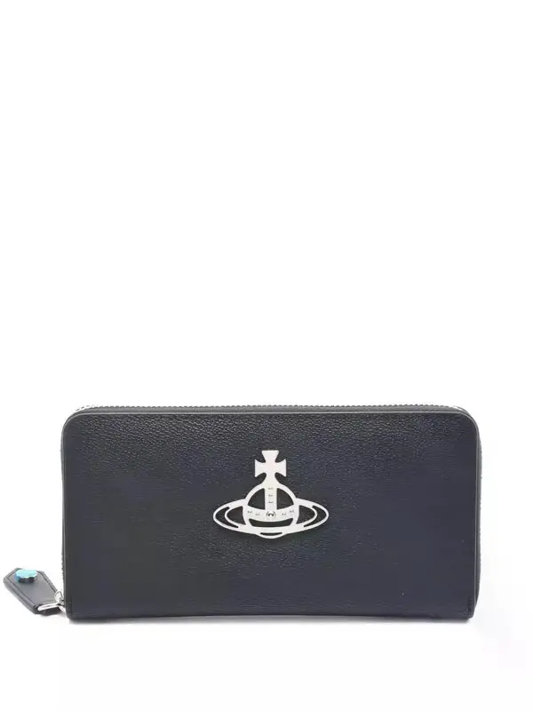 VIVIENNE WESTWOOD Annie Zip-around Wallet - Black