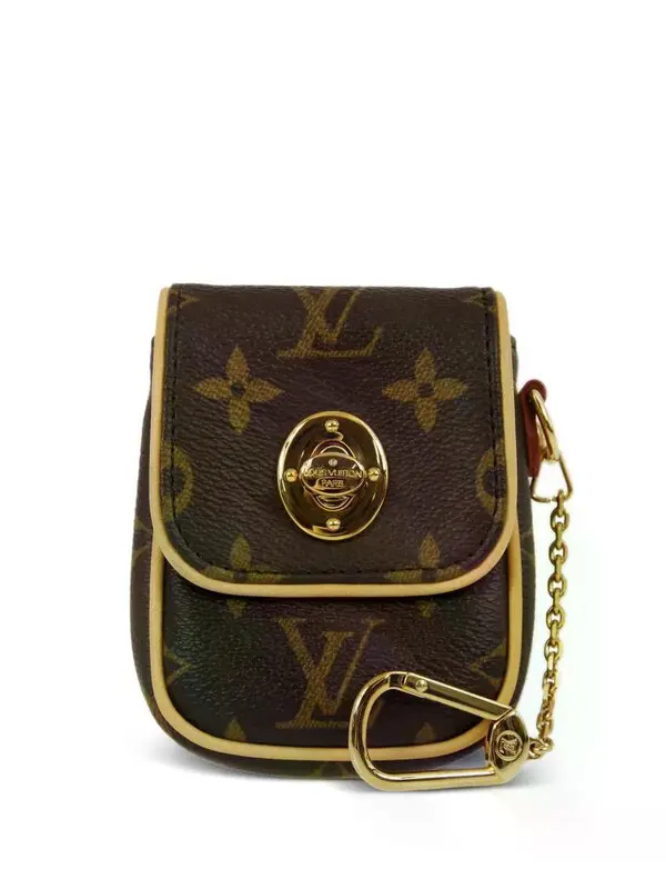 LOUIS VUITTON 2006 Pochette Turam Key Holder - Brown