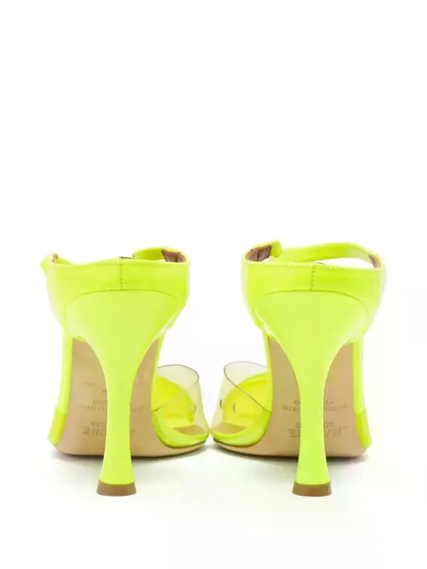 MALONE SOULIERS 100mm Transparent-panel Pointed Mules