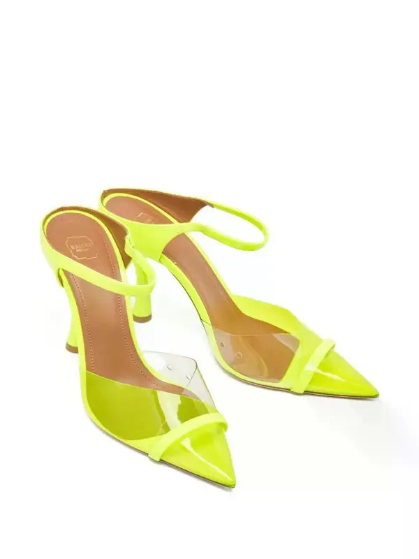 MALONE SOULIERS 100mm Transparent-panel Pointed Mules