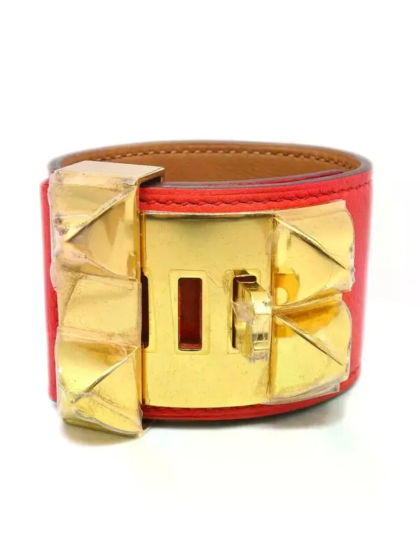 Hermès 2013 Collier De Chien Bracelet - Red