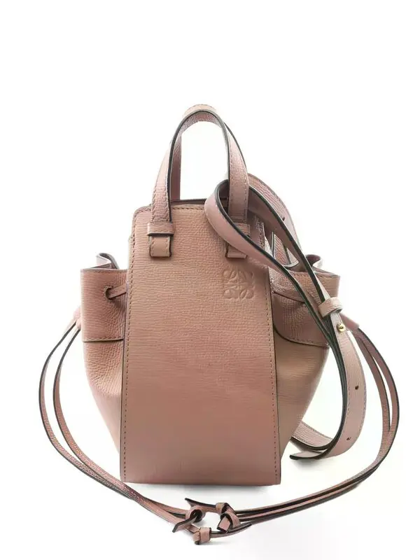 Loewe 2010s Drawstring Hammock Mini Tote Bag - Pink