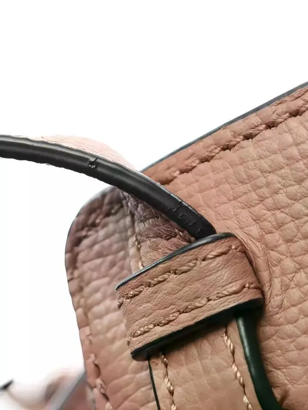 Loewe 2010s Drawstring Hammock Mini Tote Bag - Pink