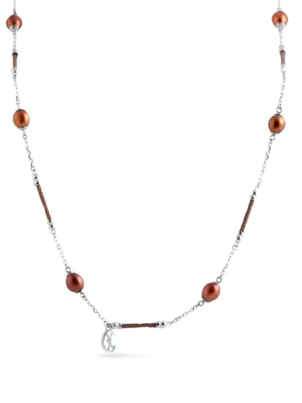 CHARRIOL Pearl-embellished Necklace - Silver