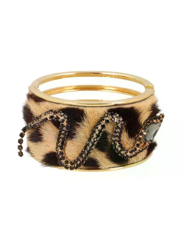 MARTA MARZOTTO Snake-embellishment Bracelet - Gold