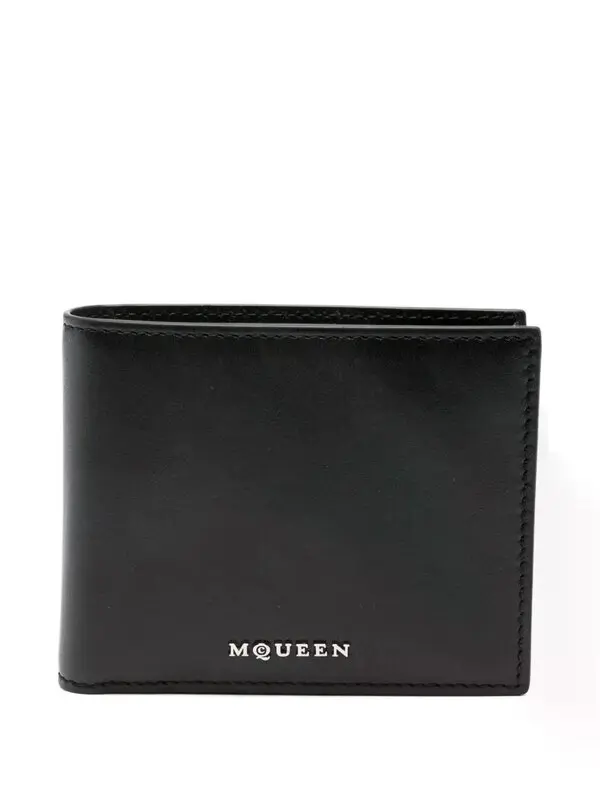 Alexander McQueen 2020s Logo Wallet - Black