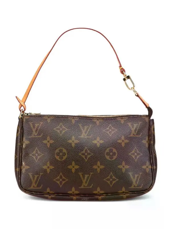 LOUIS VUITTON 2000 Monogram Pochette Accessoires - Brown