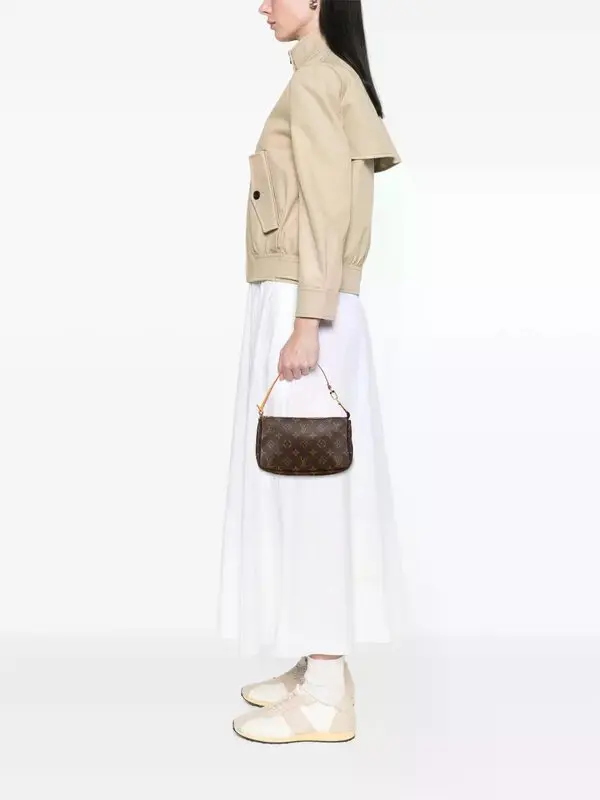 LOUIS VUITTON 2000 Monogram Pochette Accessoires - Brown