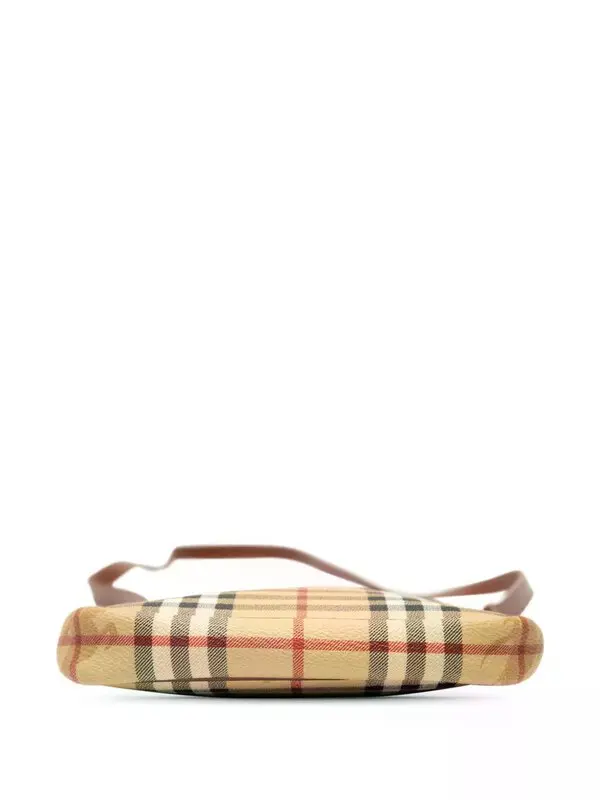 Burberry Haymarket Check Coated Canvas Crossbody Bag