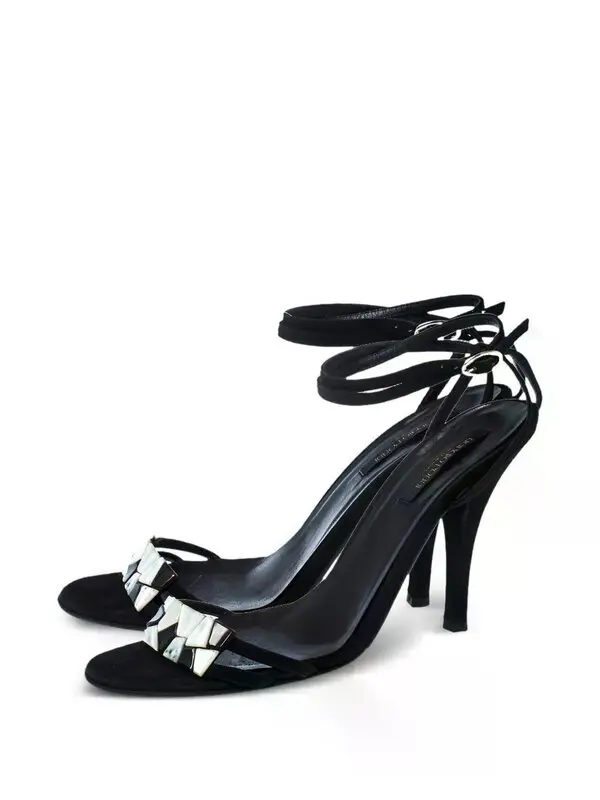 SERGIO ROSSI Vintage 105mm Suede Sandals