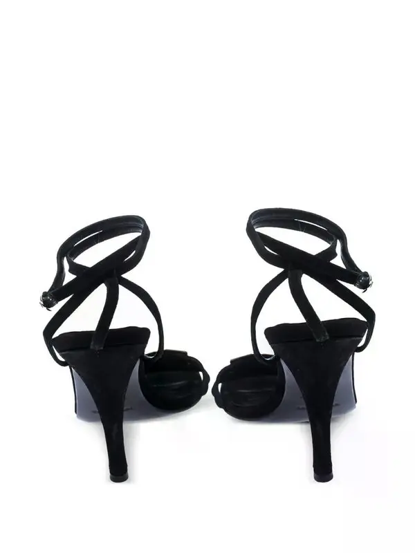 SERGIO ROSSI Vintage 105mm Suede Sandals