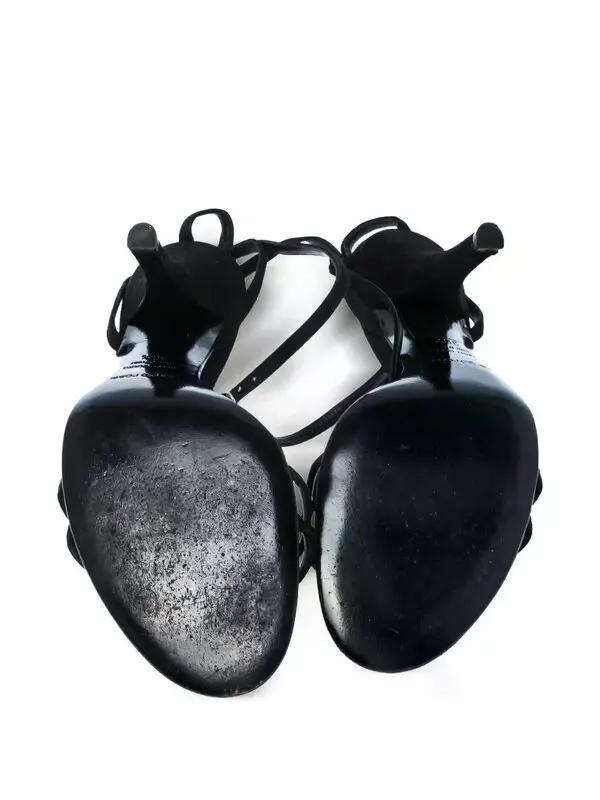 SERGIO ROSSI Vintage 105mm Suede Sandals