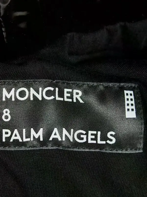 Moncler X Palm Angels 2024 Side Stripe Track Pants - Black