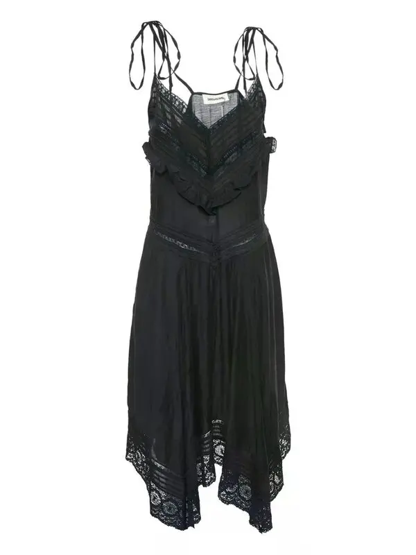 Zadig&Voltaire Lace-trim Asymmetrical Dress