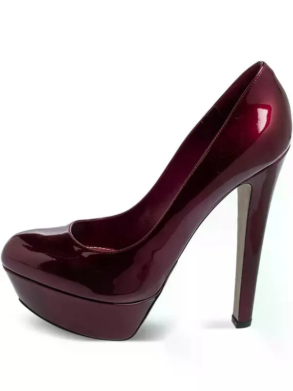 SERGIO ROSSI 130mm Leather Pumps - Red
